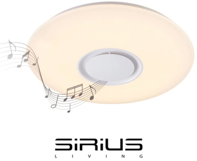 מנורת תקרה SIRIUS LIVING מוזיקה דגם ANGEL-24 - אתר קניות הוט שופ